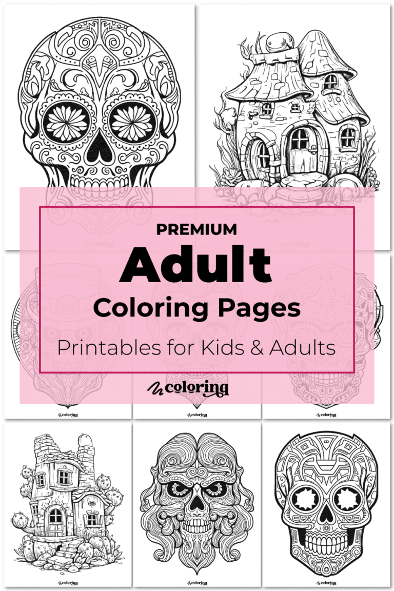 🎨 Crustacean Coloring Pages for Kids & Adults🖍️