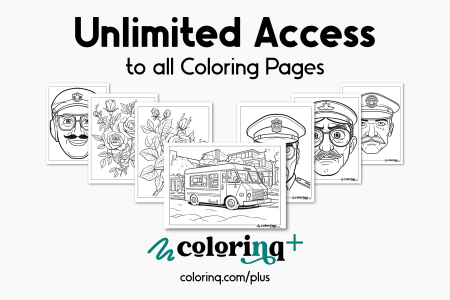 🚚 Food Truck Coloring Page: Free Printable for Kids