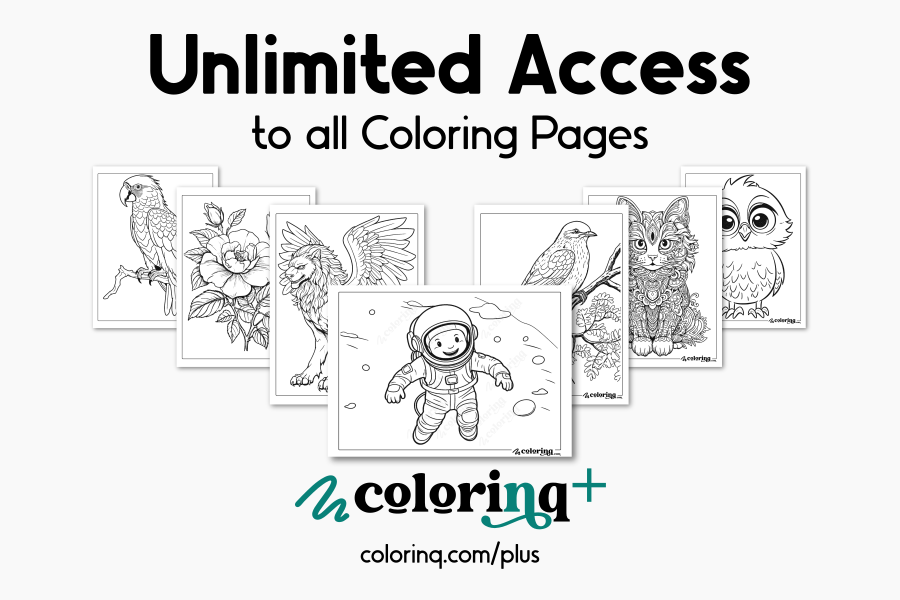 🚀 Astronaut Free Coloring Page | Printable Space Coloring Sheet