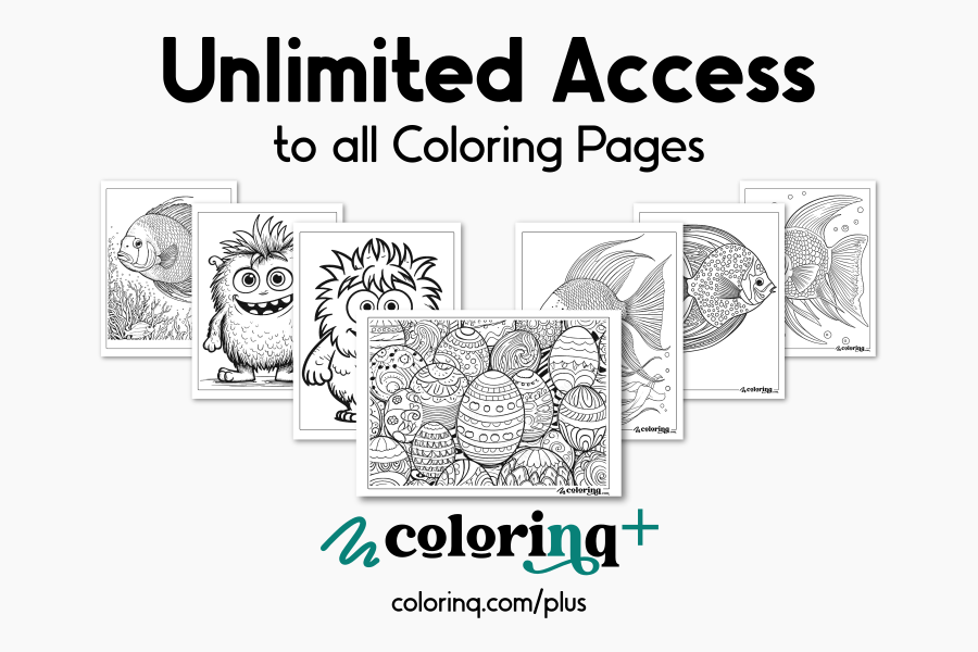 🐣 Easter Eggs Coloring Page | Free Printable